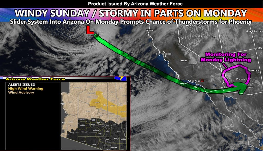 First Look: Gusty Winds Sunday Followed By Risk Of Thunderstorms In The ...