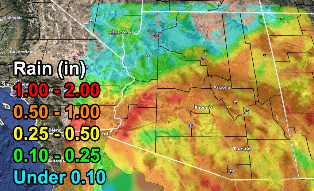WARNING: Widespread Thunderstorms Detected To Hit Arizona On New ...