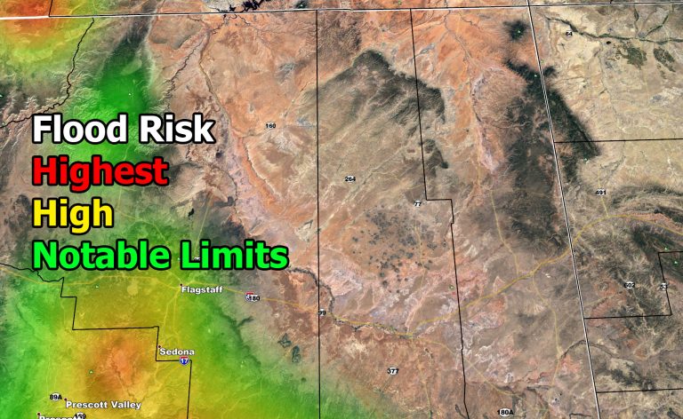 AZWF Flash Flood Watch Issued This Afternoon Through Wednesday From ...
