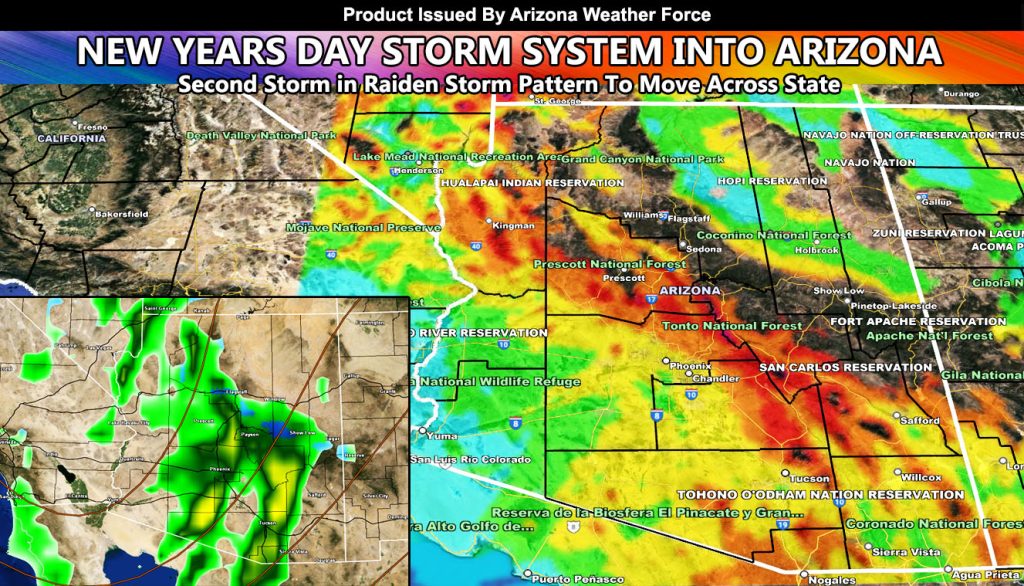 Final Forecast: New Years to Start with a Strong Storm System Moving ...